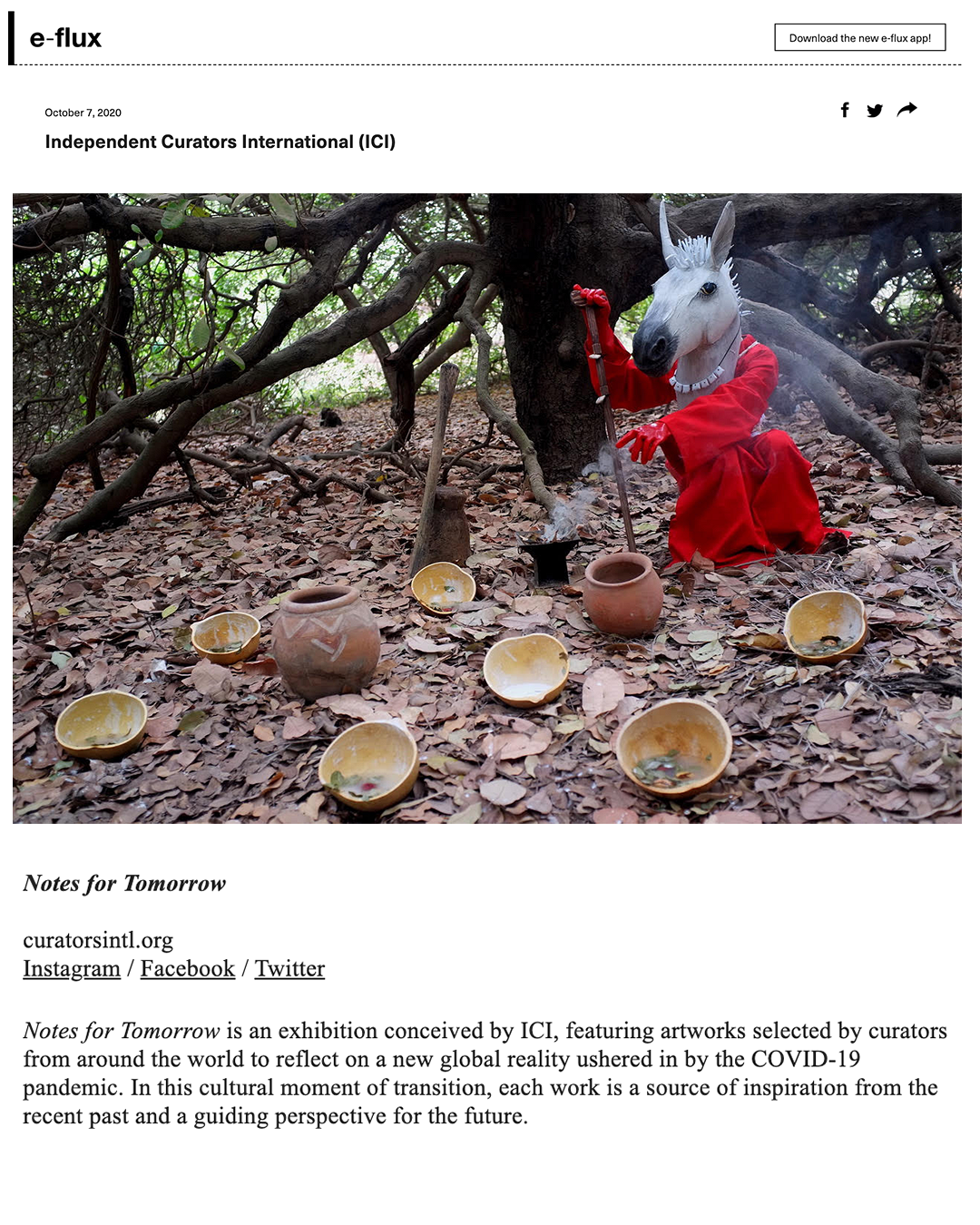 Contemporary Curatorial Practice Symposium - Independent Curators ...