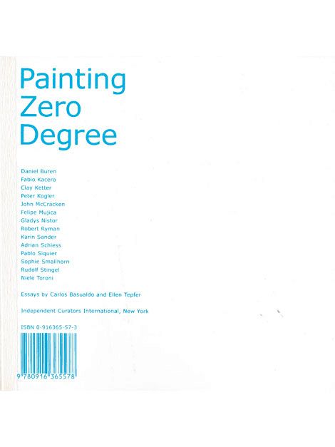 Painting Zero Degree - Exhibitions - Independent Curators International